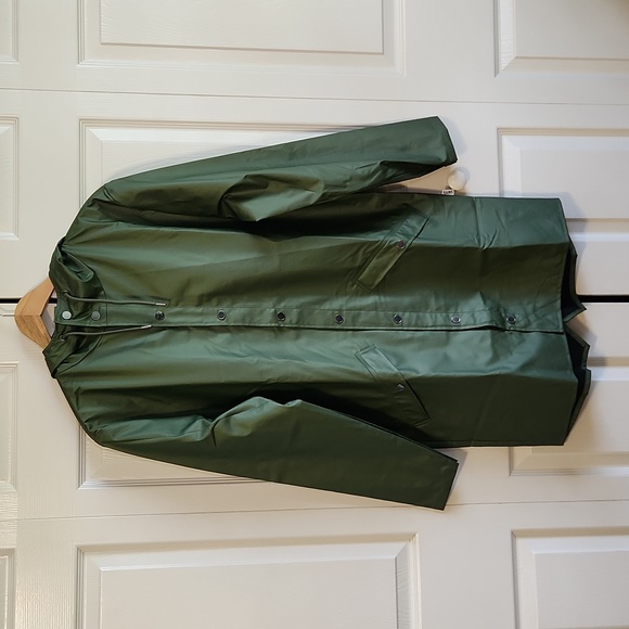 Rains | Jackets & Coats | Rains Unisex Evergreen Style Long Jacket ...